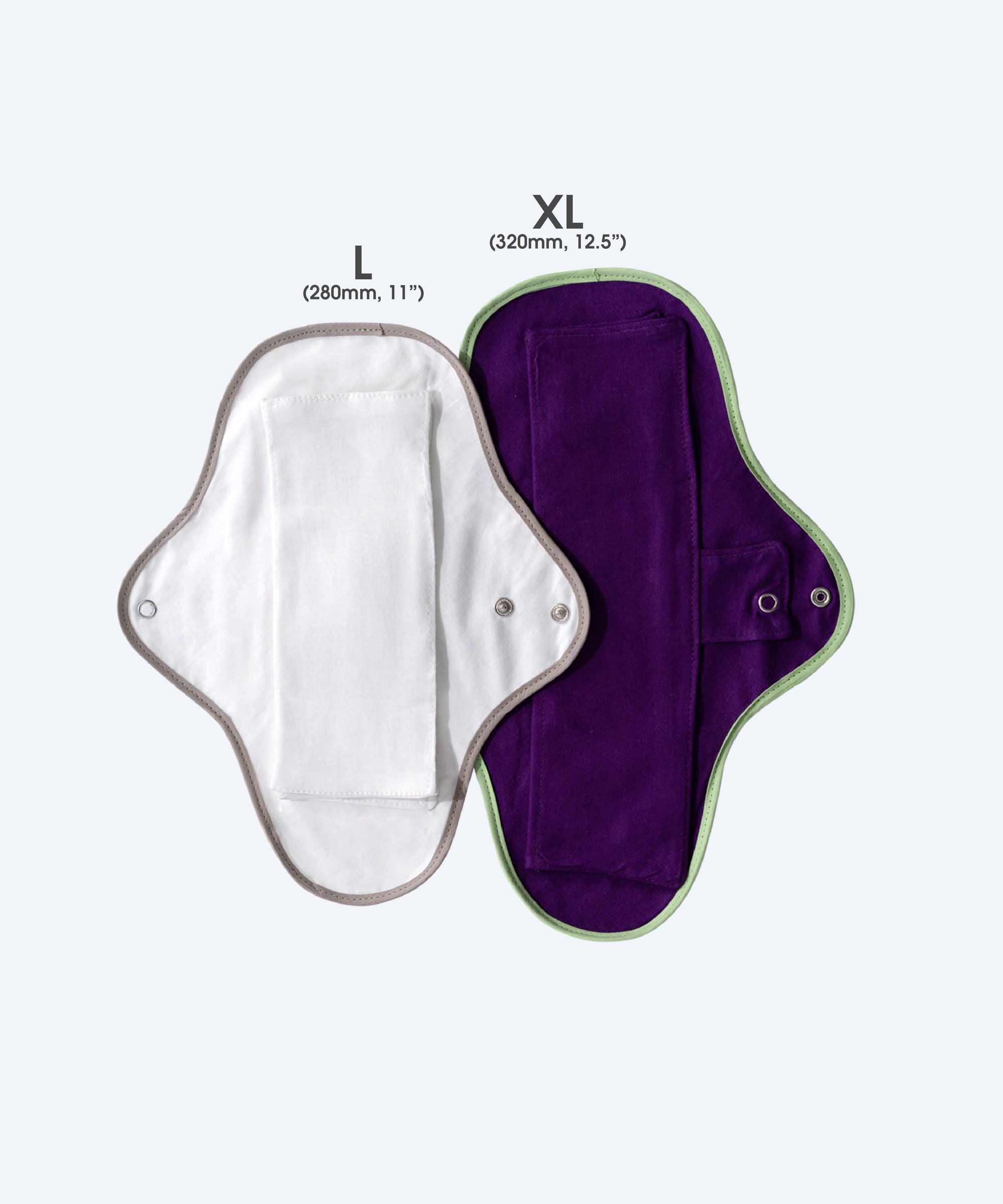 Reusable Foldable Cloth Pads | Eco-Friendly & Washable